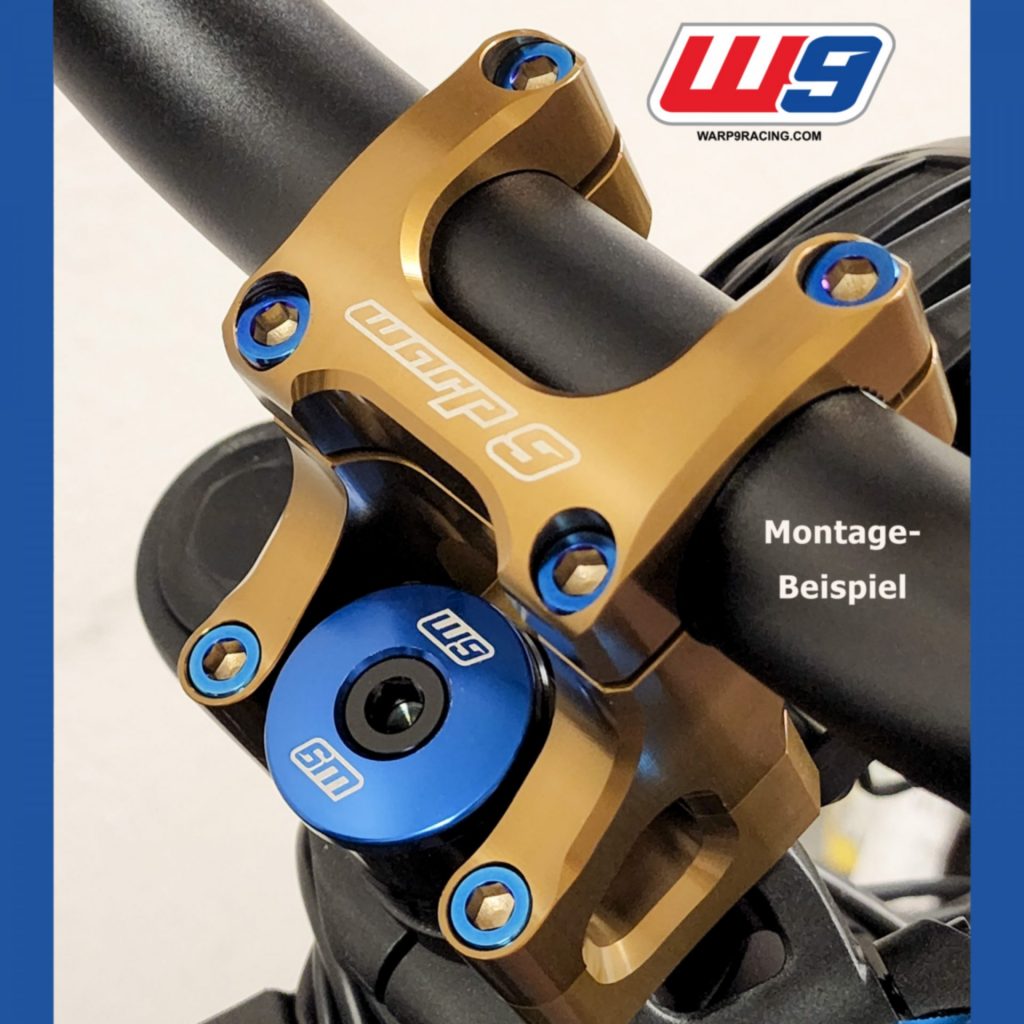 WARP9 Titanschrauben-Kit Für WARP9 Direct Mount TRANSFORMER-Vorbau SUR ...