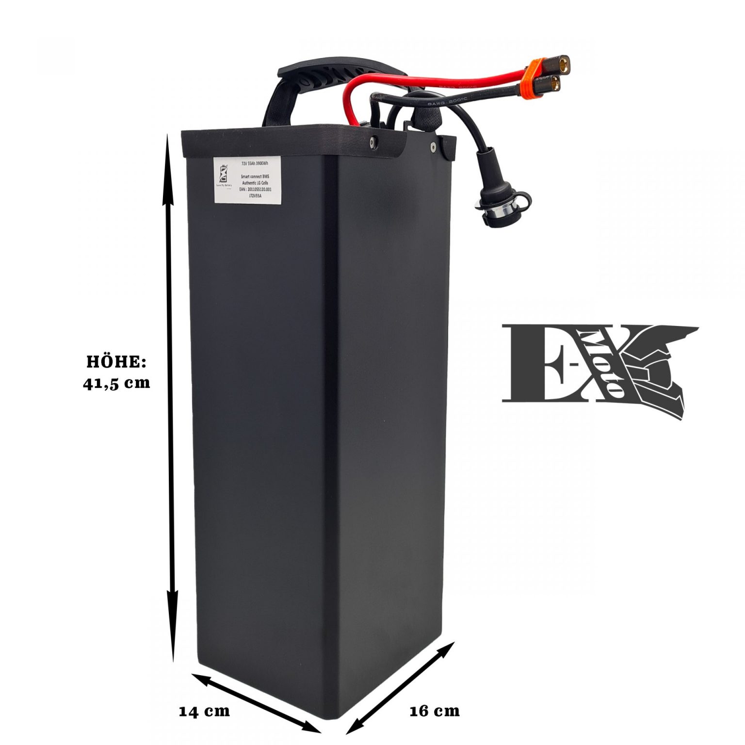 Vorbestellung/ 72V 55Ah LONG-RANGE Akku SUR-RON - E-MOTO-X